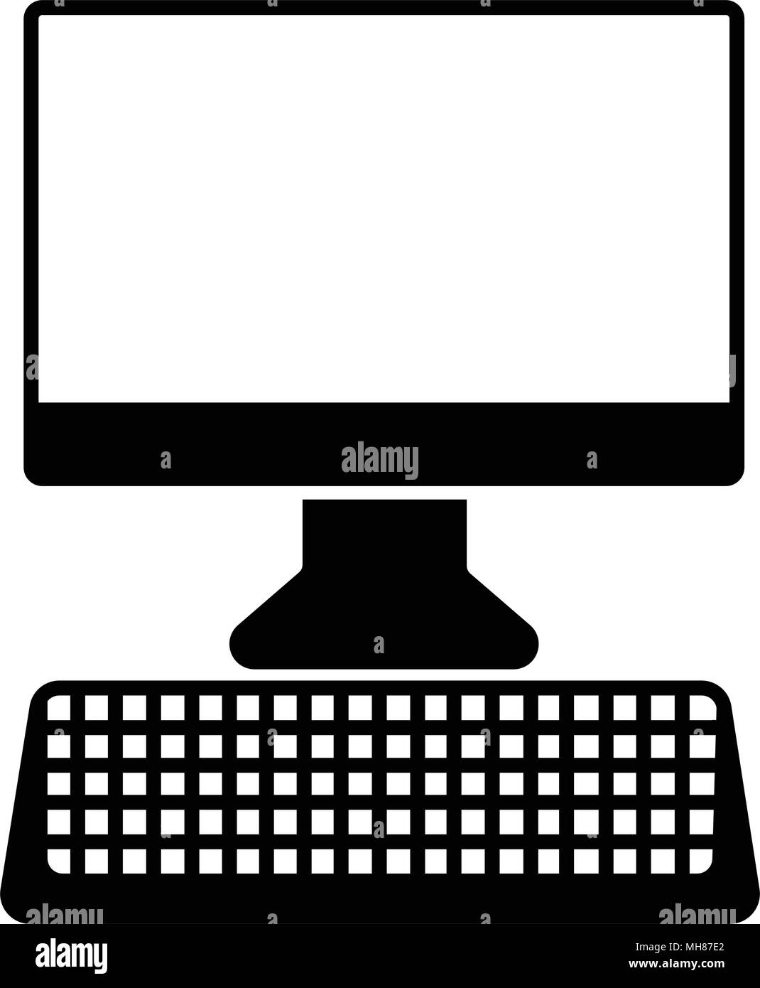 System monitor image Stock Vector Images - Alamy