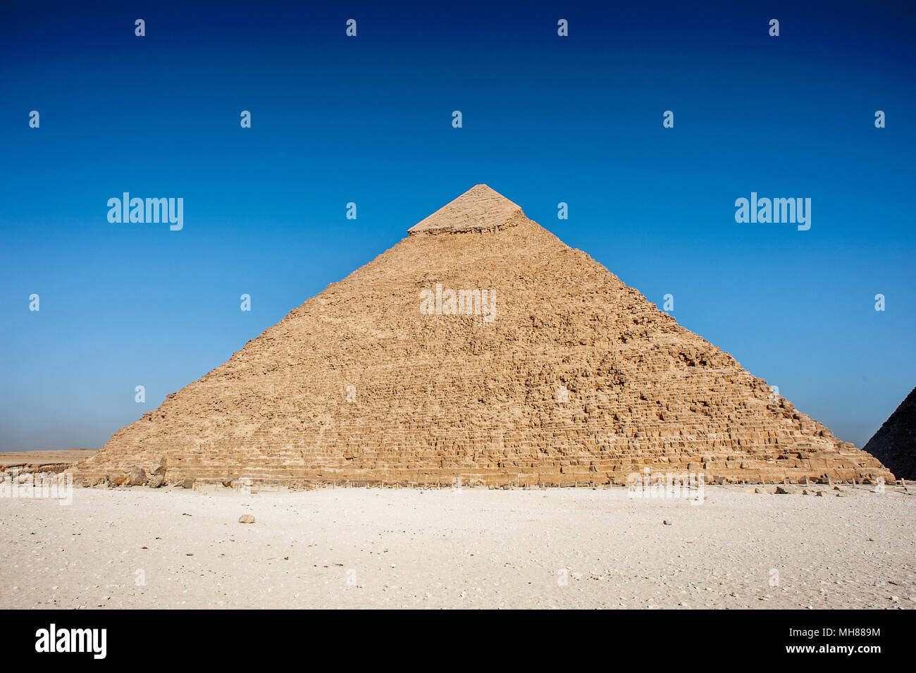 Pyramid of Khafre (Pyramid of Chephren), one of the Ancient Egyptian ...
