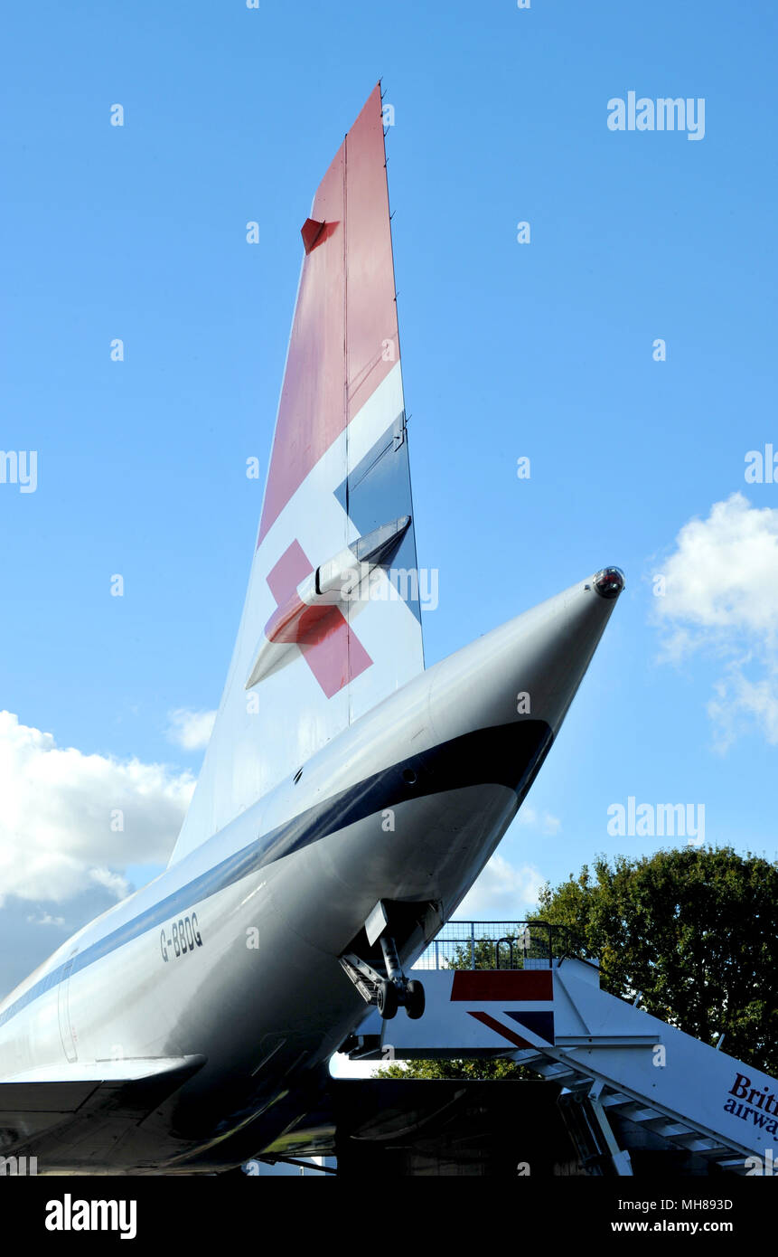 Concorde flight british airways hi-res stock photography and images - Alamy