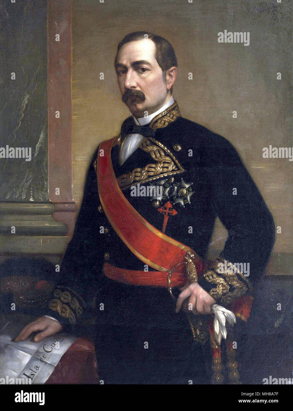 José Gutiérrez De la Concha, 1st Marquis of Havana, 1st Viscount of ...