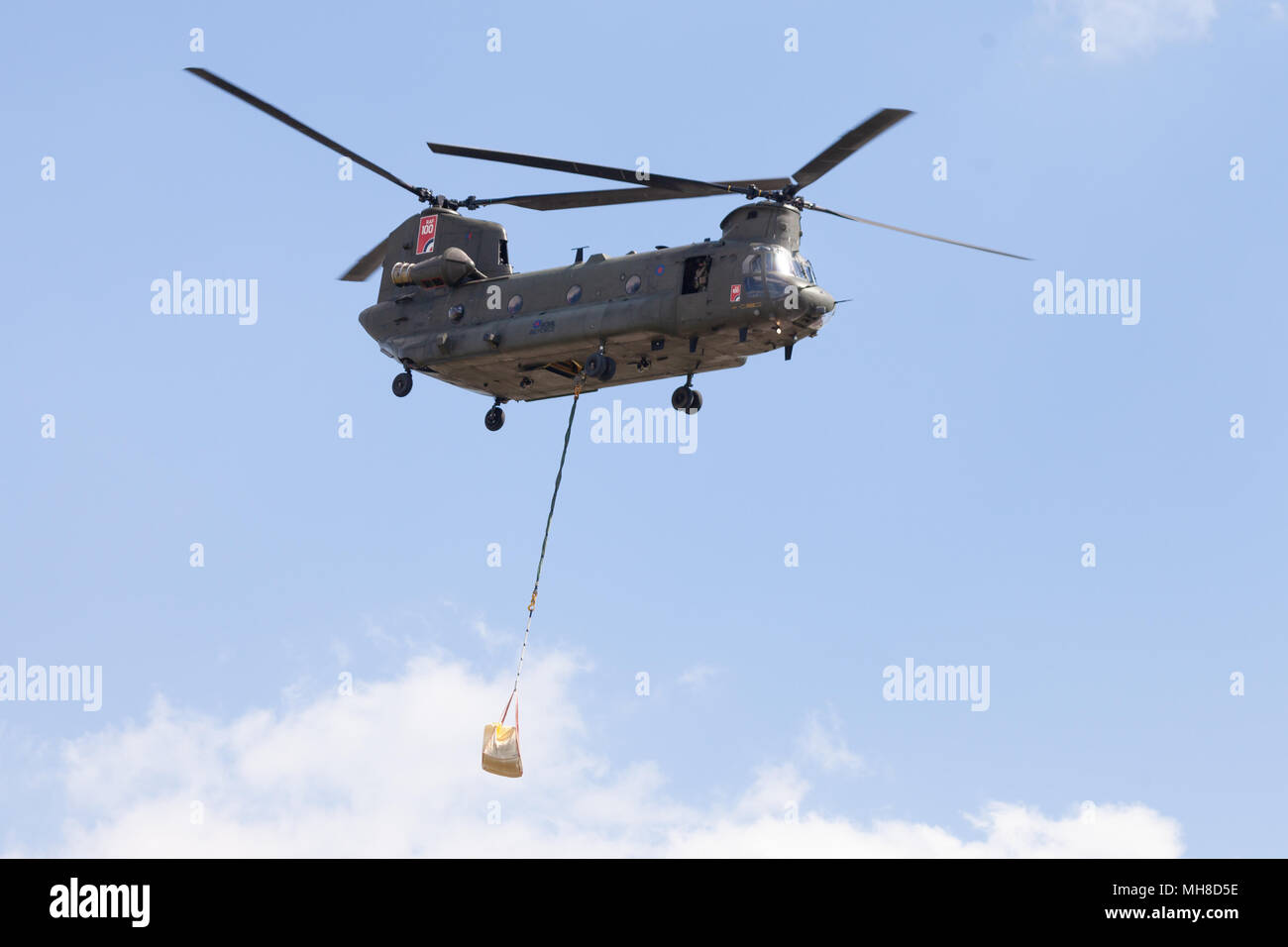 BERLIN / GERMANY - APRIL 28, 2018: Military transport helicopter ...