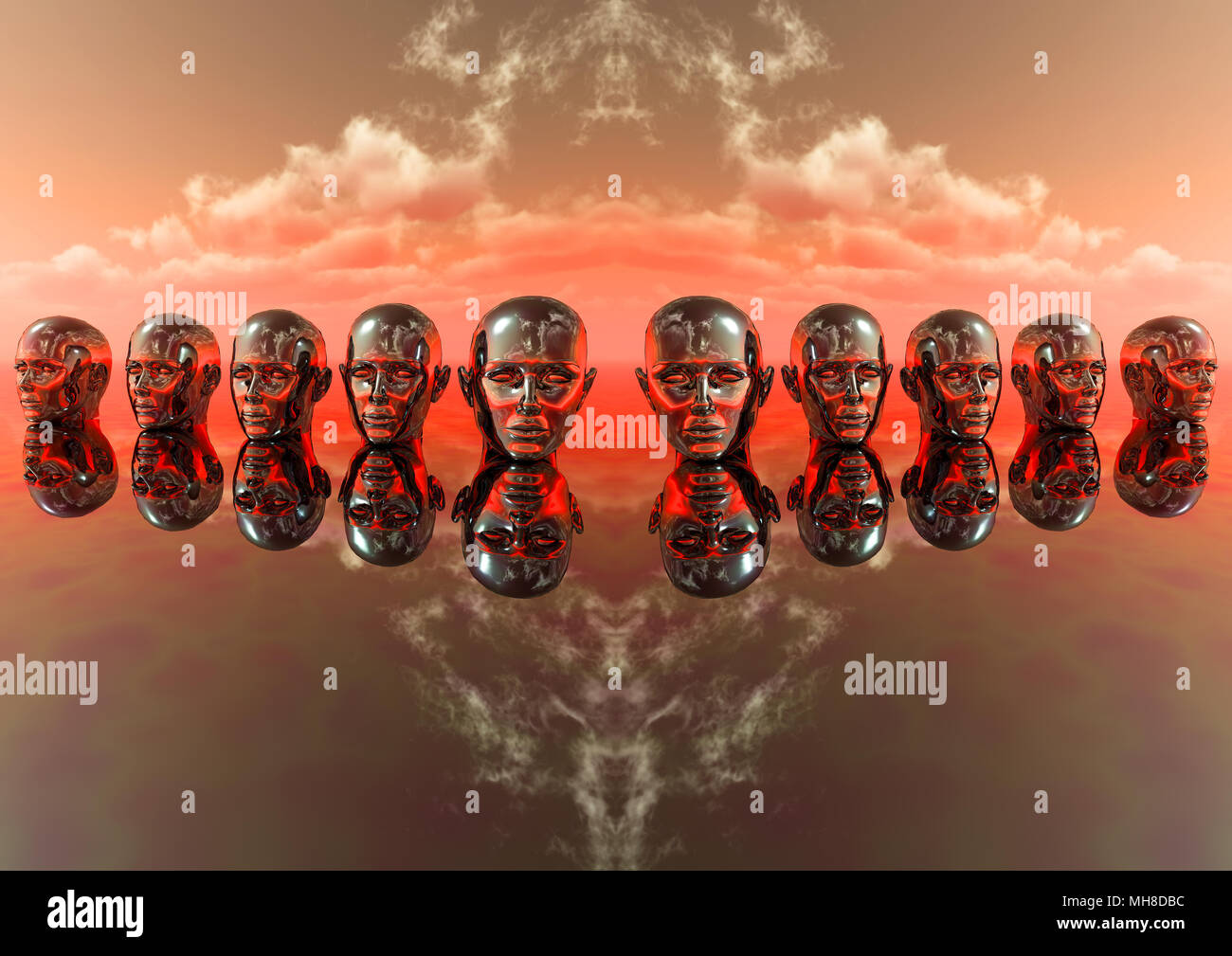 Creation of adam robot hi-res stock photography and images - Alamy