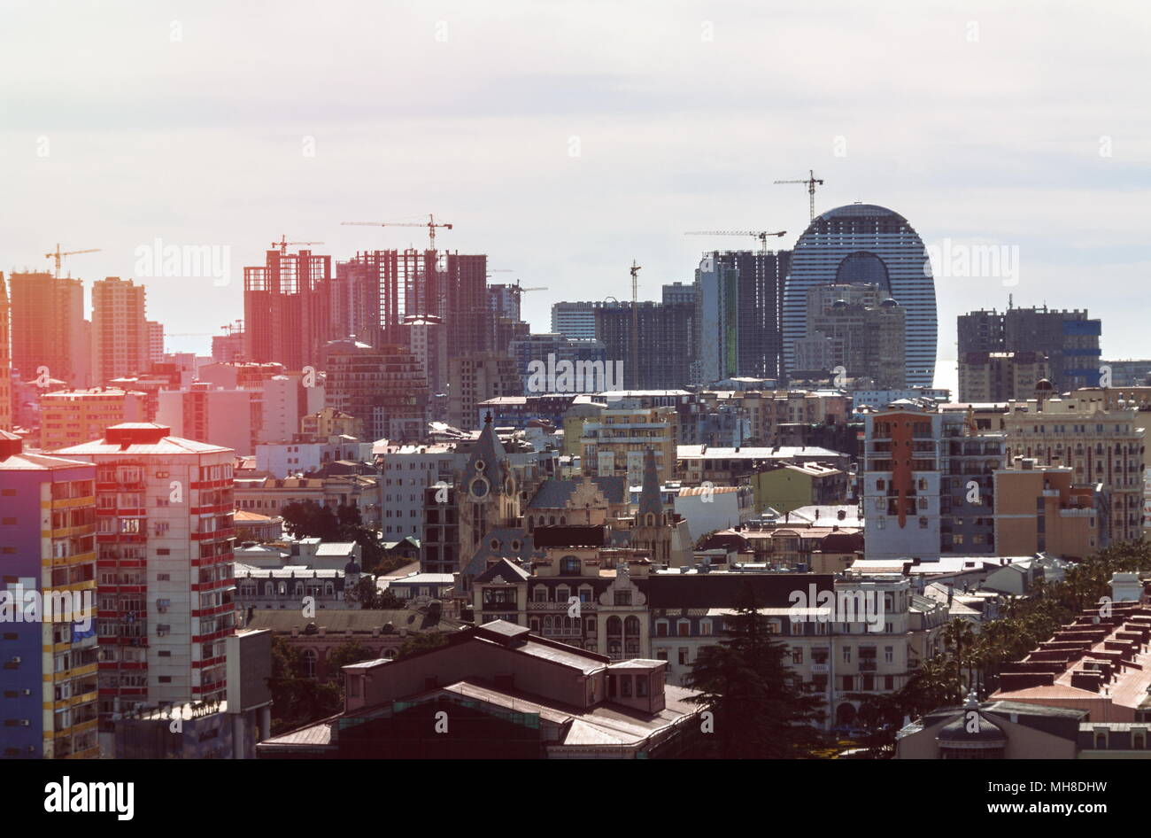 Aerial view on batumi georgia hi-res stock photography and images - Alamy