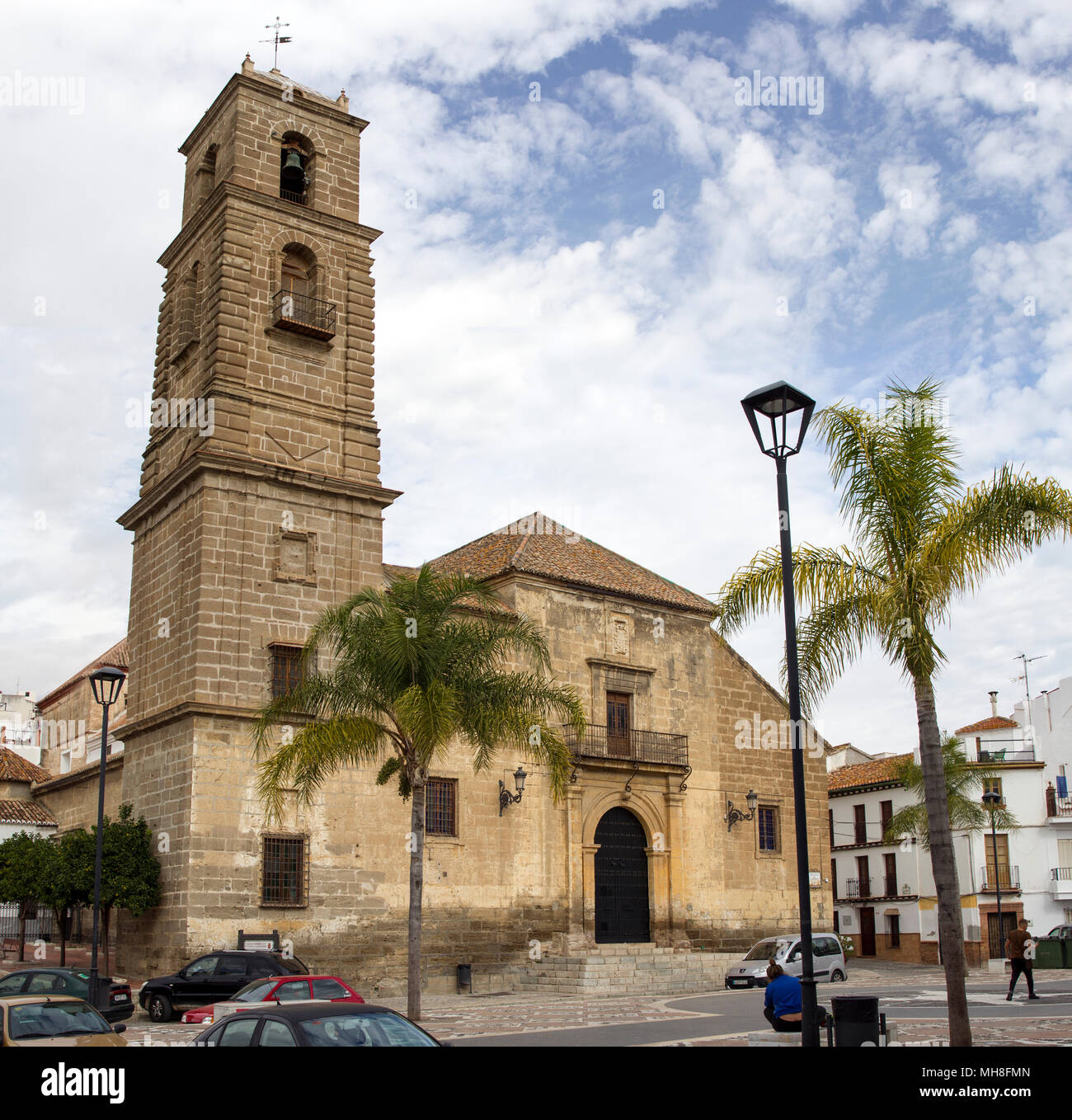Spanish Cathedral - Alora Spain Stock Photo - Alamy