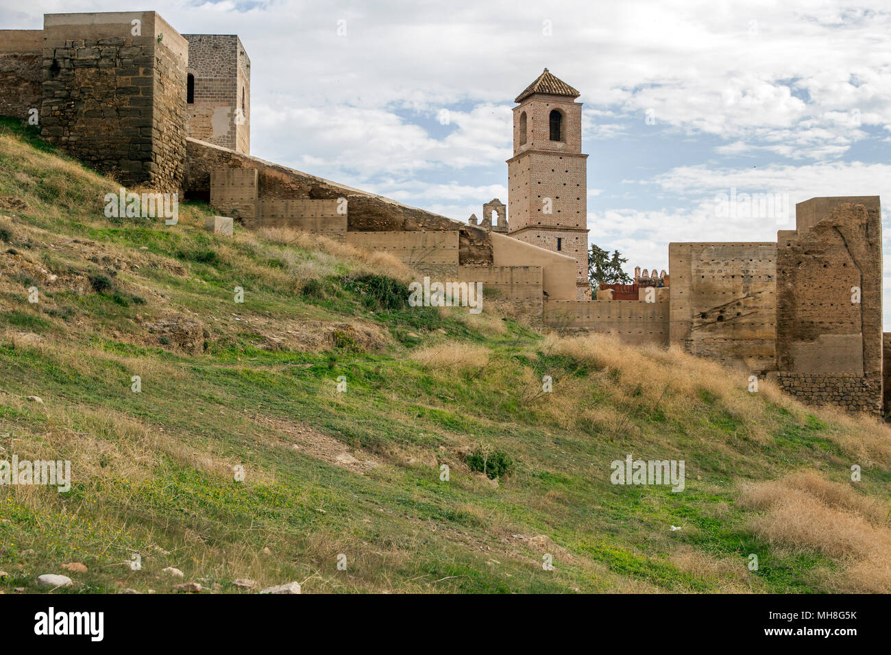 Castillo Arabe in Alora Spain Stock Photo - Alamy