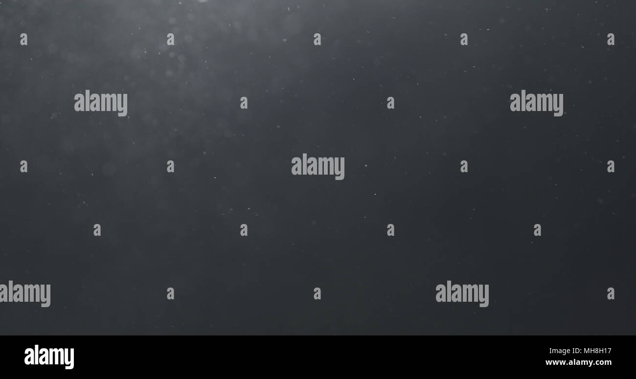 real dust floating in air over dark background Stock Photo - Alamy