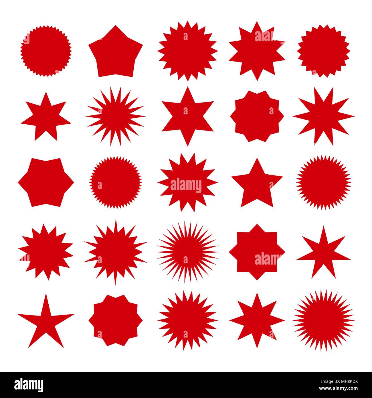 Red Stars Circles Background Circle Red Stars Border HD PNG | Citypng