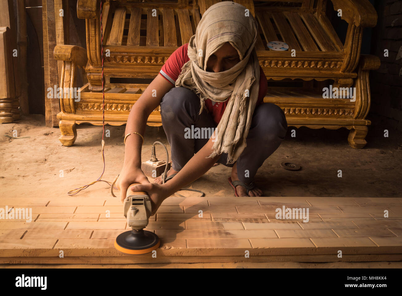 Indian carpenter work hi-res stock photography and images - Alamy