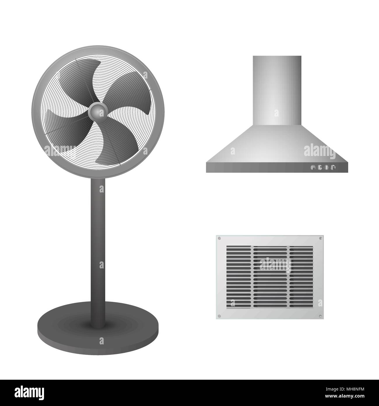 Vent equipment set Stock Vector Image & Art - Alamy