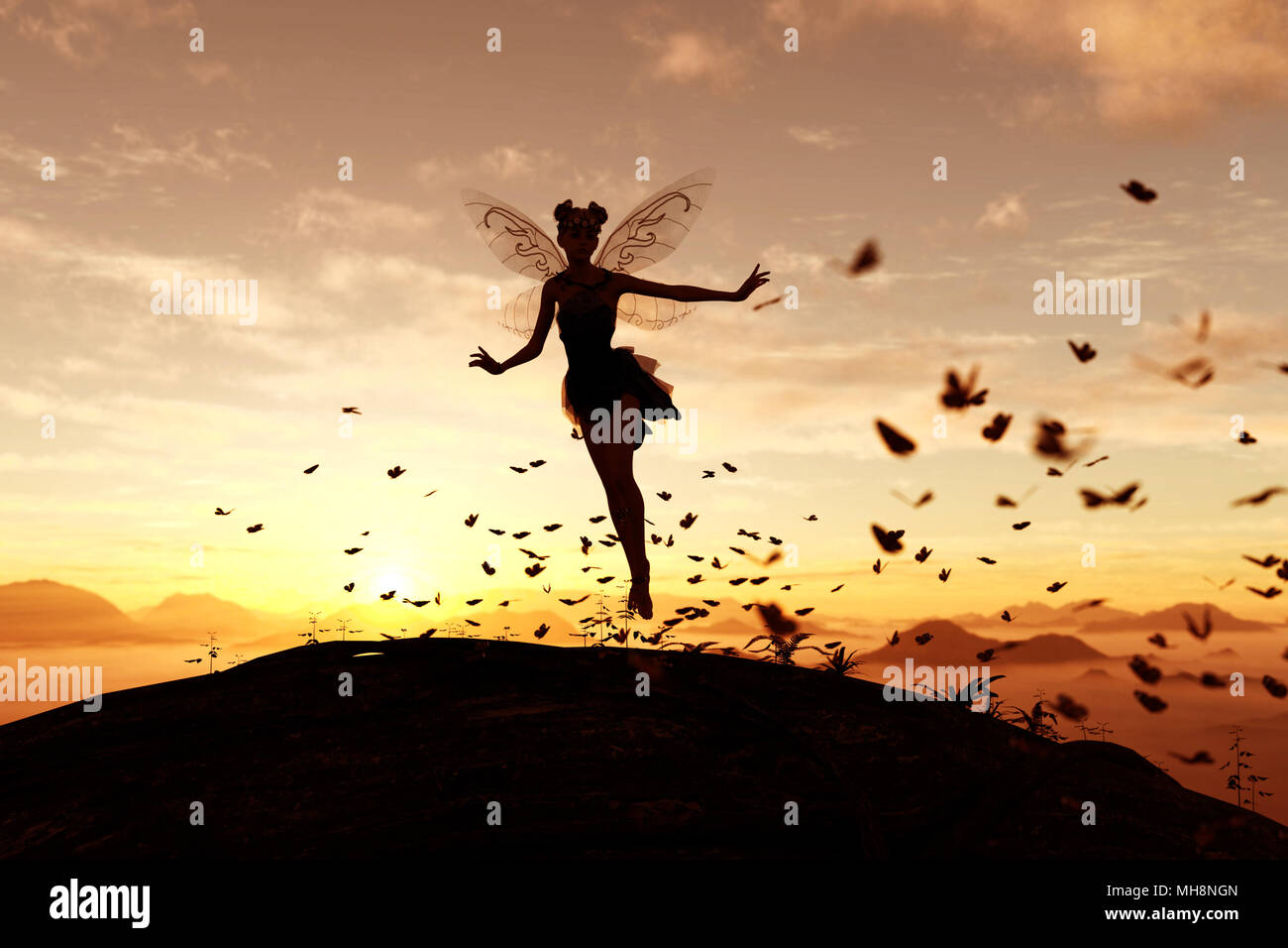 Elven tree hi-res stock photography and images - Alamy