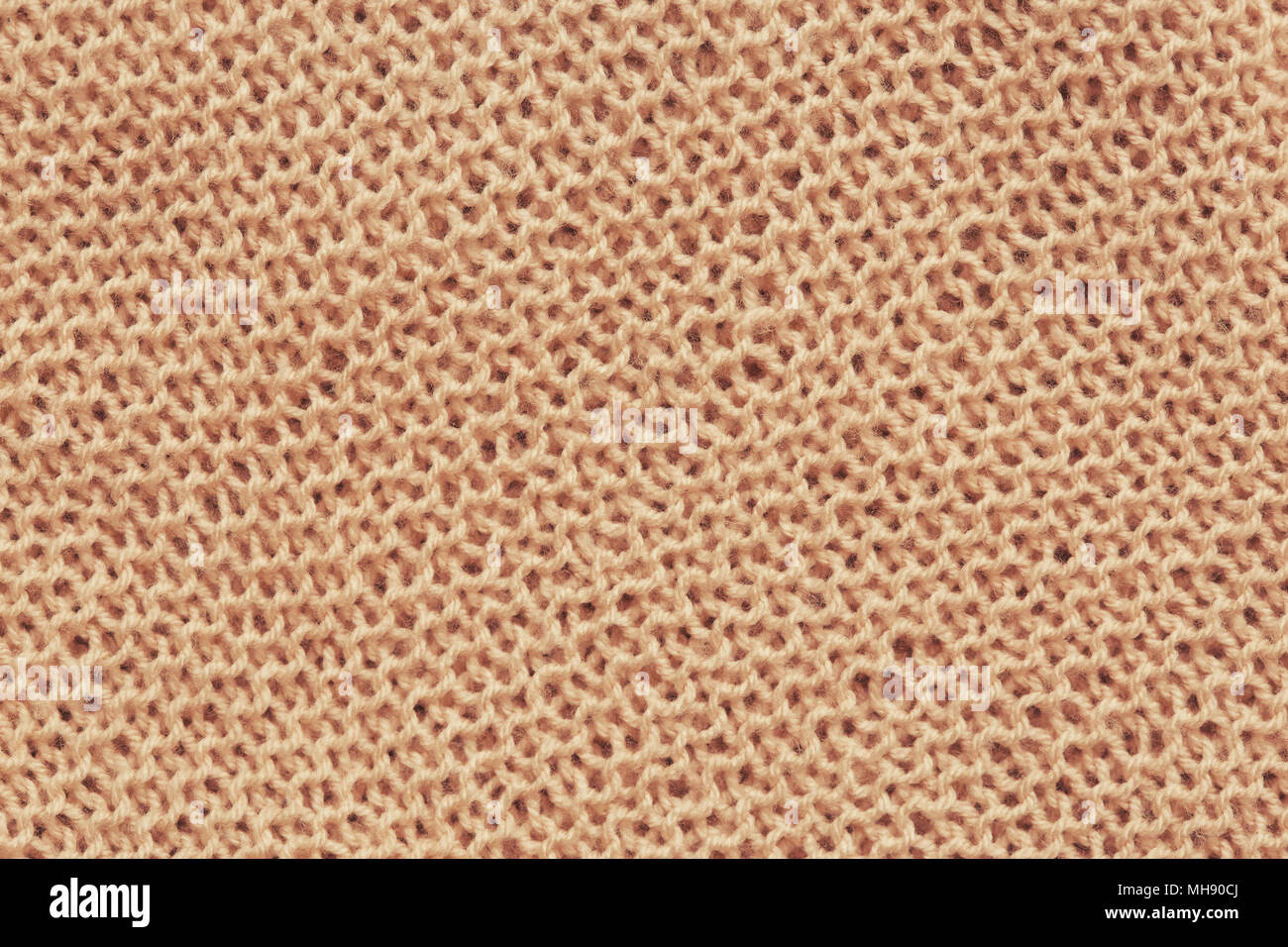 Beige wool knit fabric texture background, closeup Stock Photo - Alamy