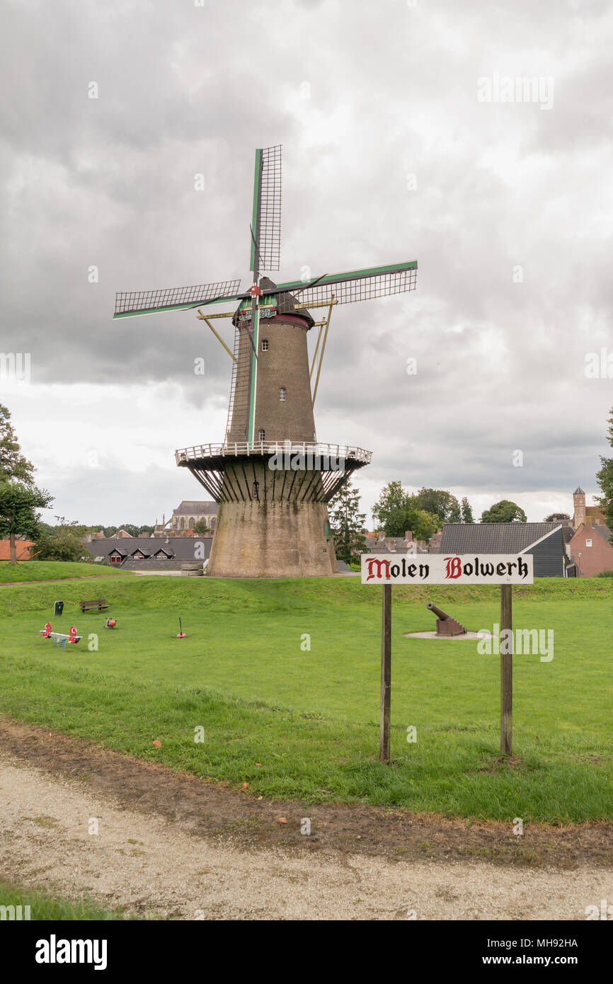 Medieval windmill hi-res stock photography and images - Alamy