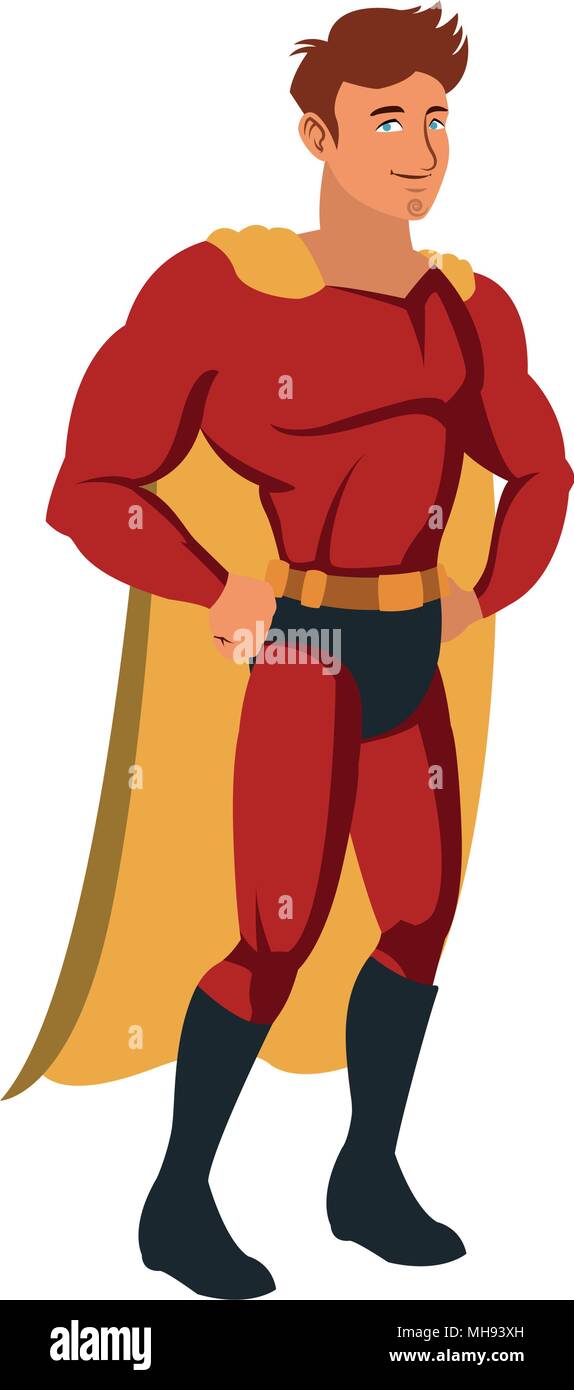 Male superhero cartoon Stock Vector Image & Art - Alamy