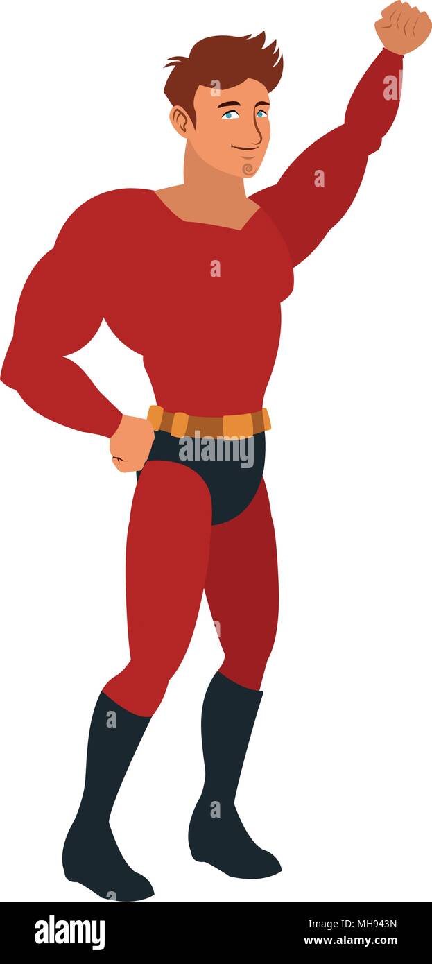 Male superhero cartoon Stock Vector Image & Art - Alamy