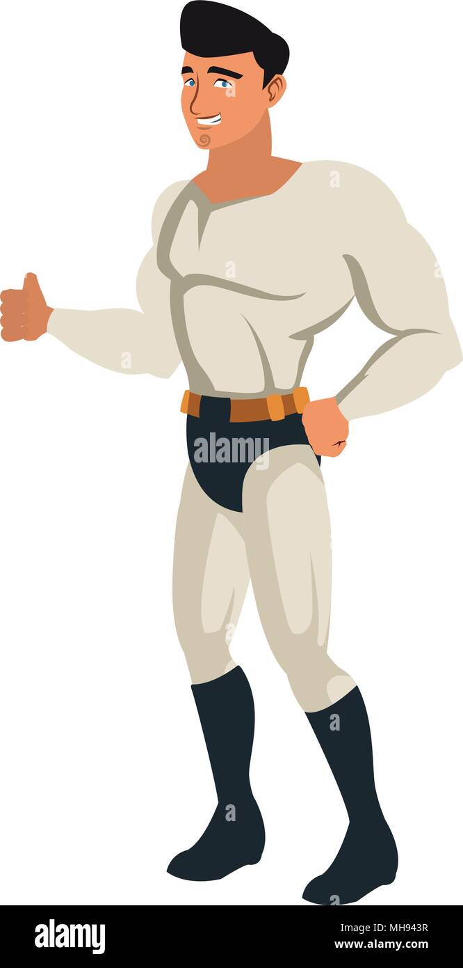 Male superhero cartoon Stock Vector Image & Art - Alamy