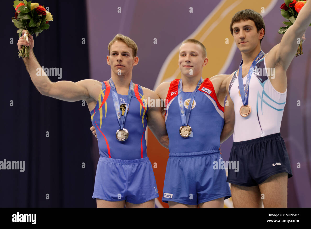 Russian male gymnast hi-res stock photography and images - Alamy