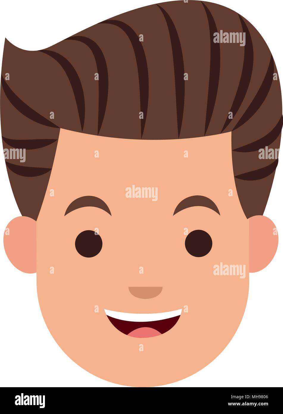Man face cartoon Stock Vector Image & Art - Alamy