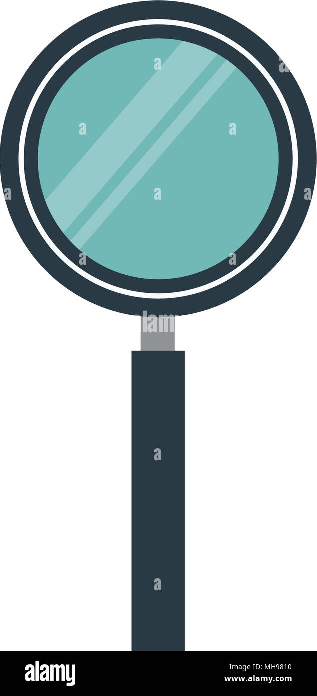 Magnifying glass symbol Stock Vector Image & Art - Alamy