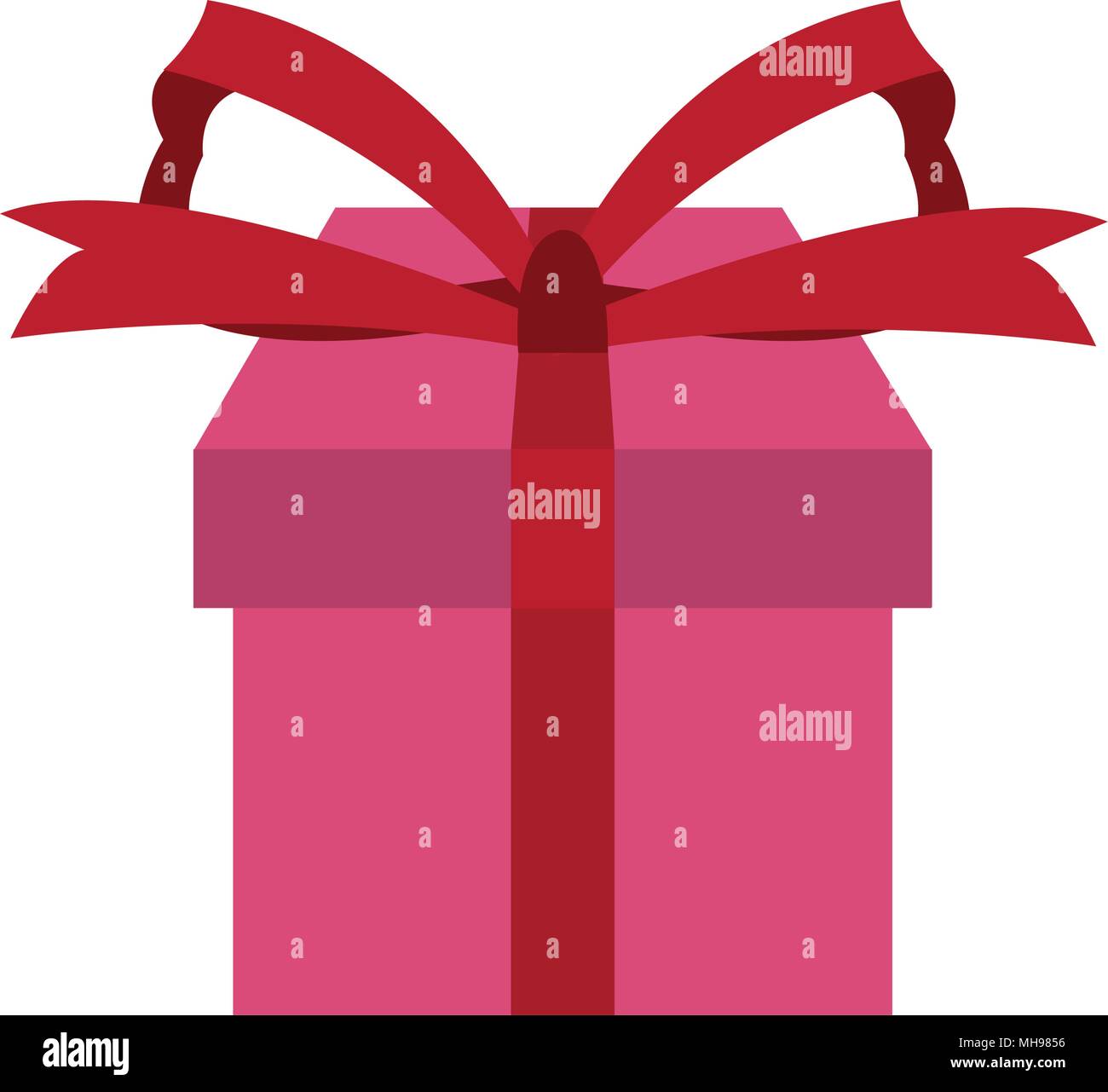 Giftbox cartoon symbol on Stock Vector Images - Alamy