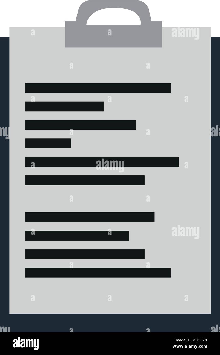 Documents clipboard symbol Stock Vector Image & Art - Alamy