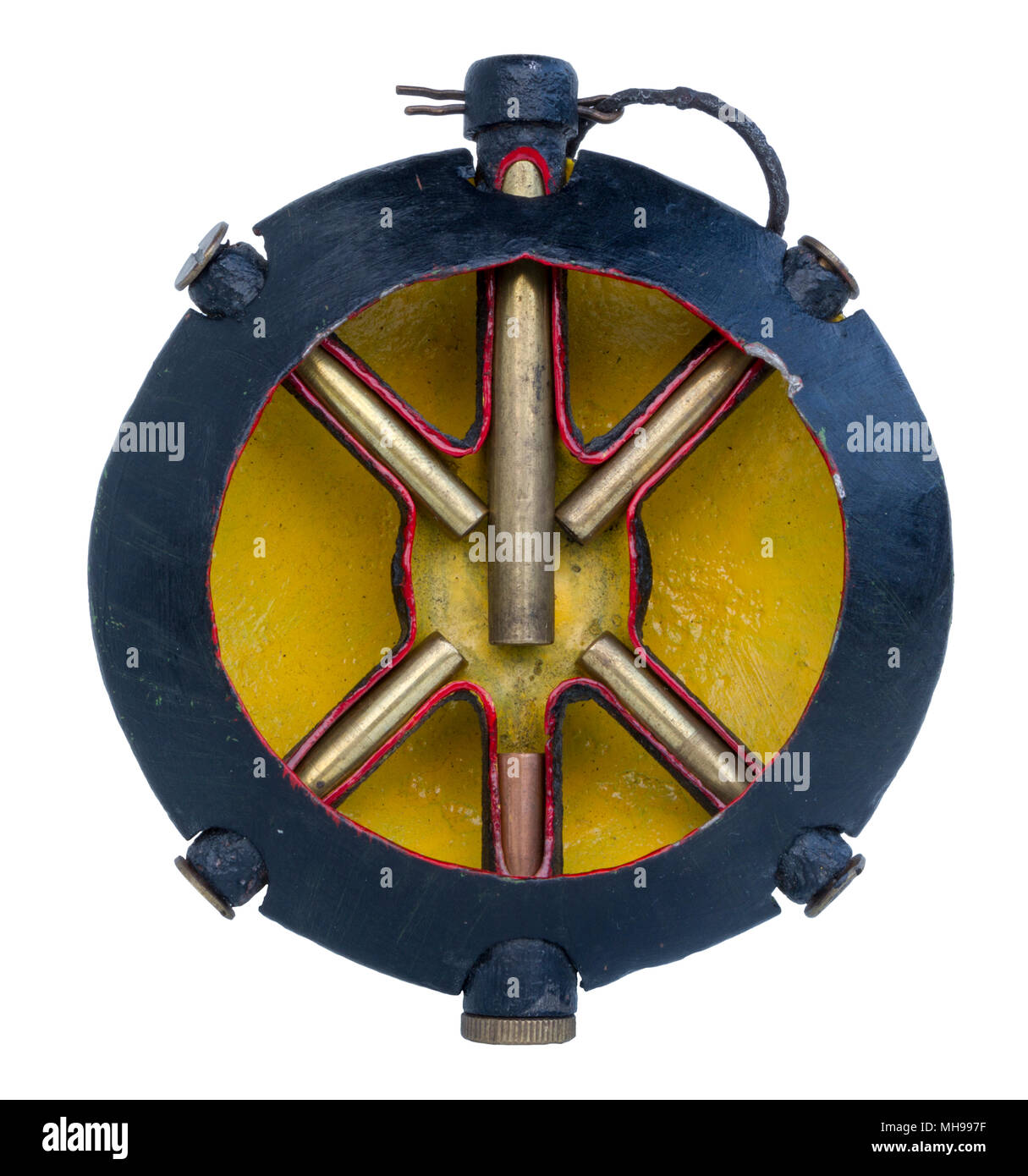 German discus grenade Stock Photo - Alamy