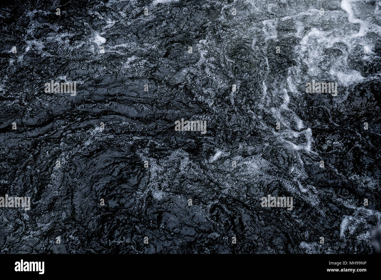 Abstract dark blue Waterfall wave water background texture Stock Photo ...