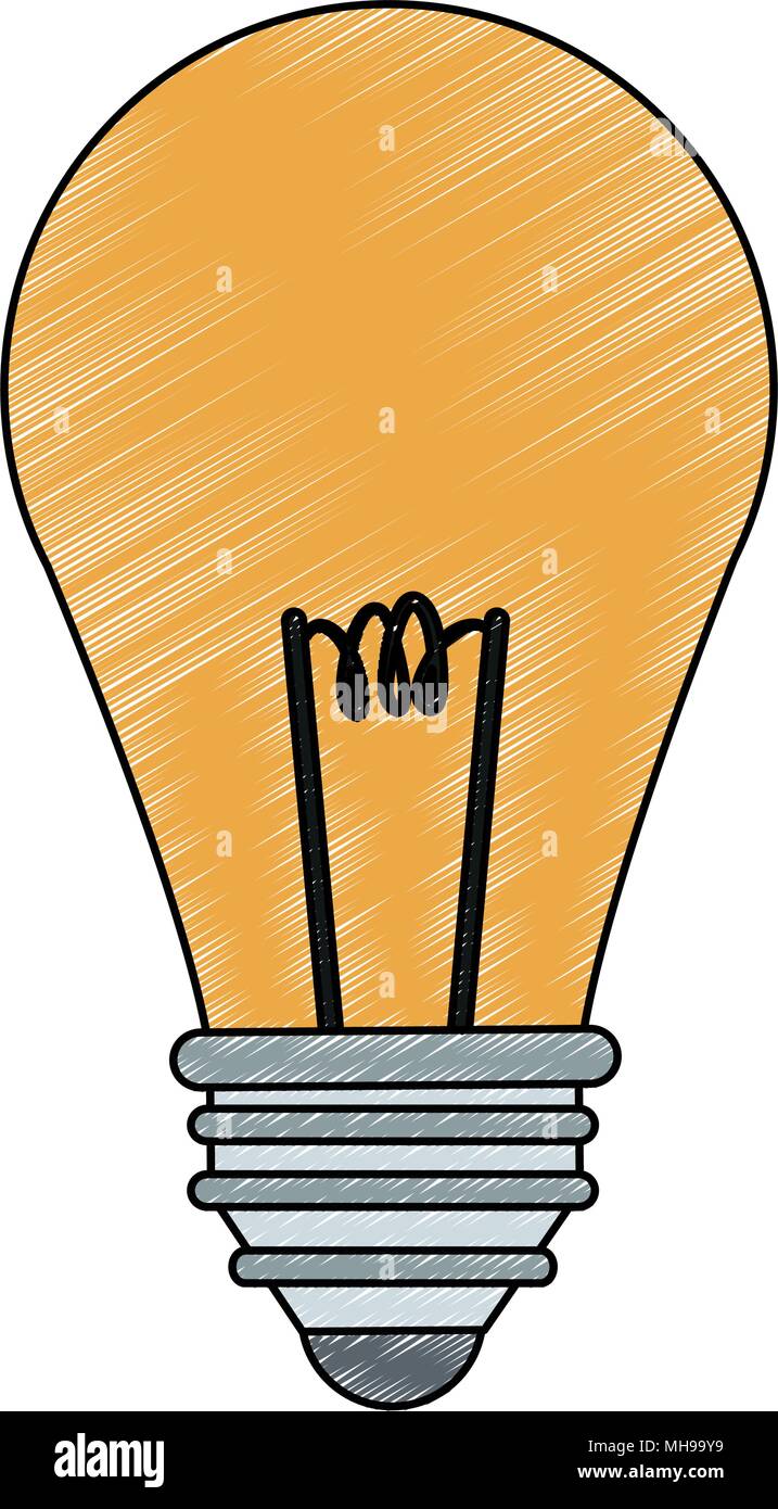 Light bulb symbol scribble Stock Vector Image & Art - Alamy