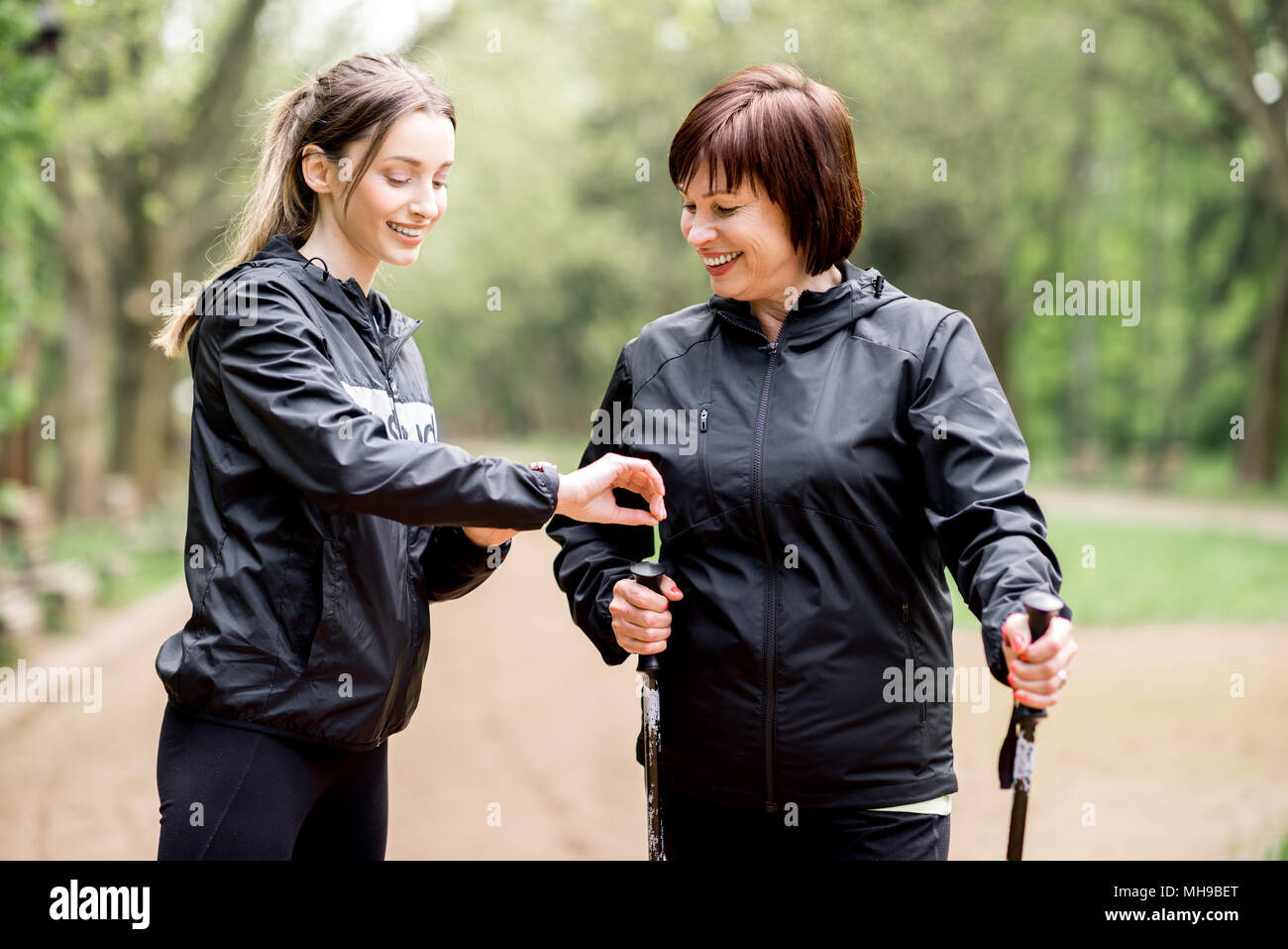 Walking sticks talking hi-res stock photography and images - Alamy