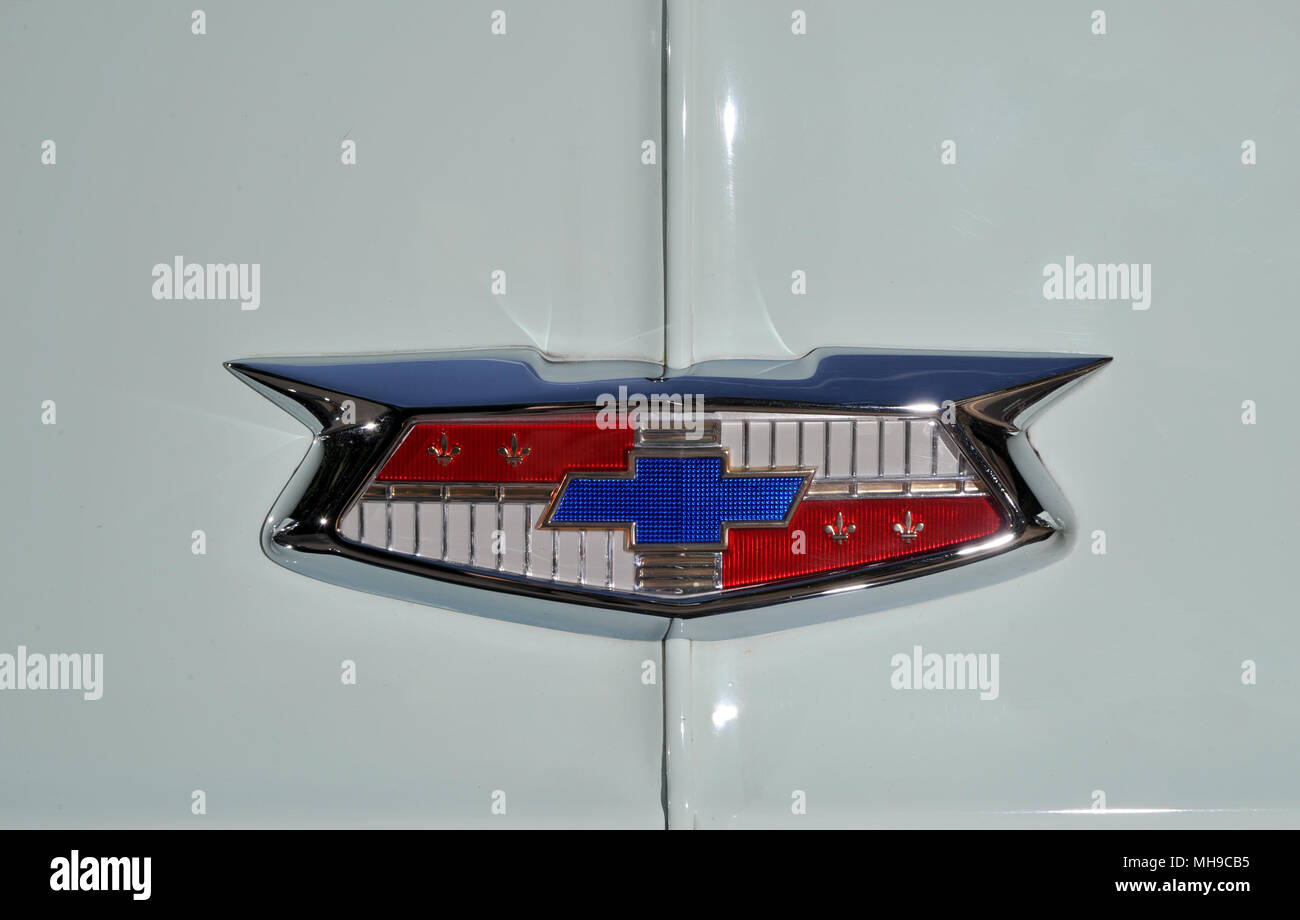 1950s chevrolet badge hi-res stock photography and images - Alamy