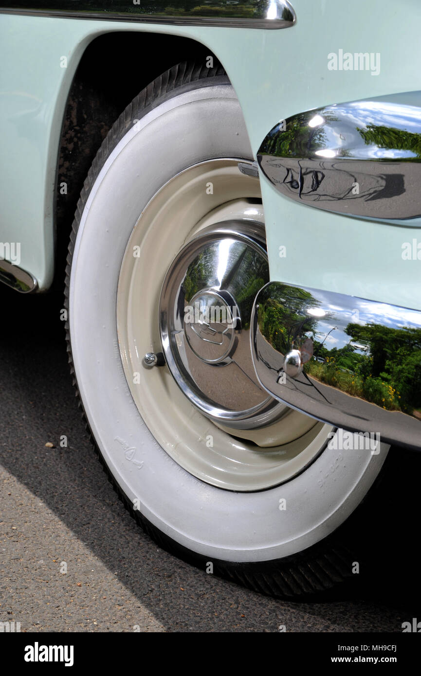 1954 Chevrolet Delray 210 Series mid size classic American sedan car ...