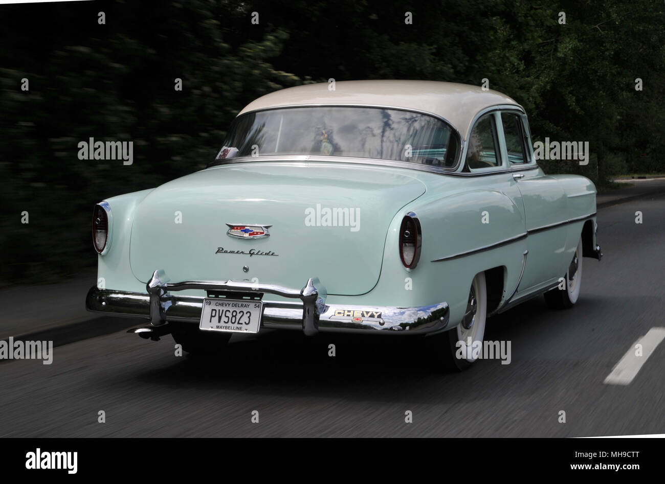 1954 Chevrolet Delray 210 Series mid size classic American sedan car ...