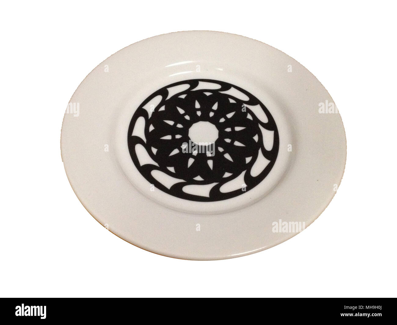 Dining table above view Cut Out Stock Images & Pictures - Alamy