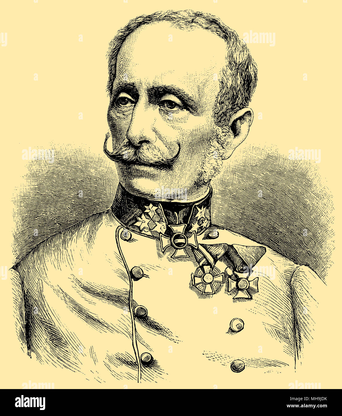 Ludwig Ritter von Benedeck (born July 14, 1804 , died April 27, 1881 ...