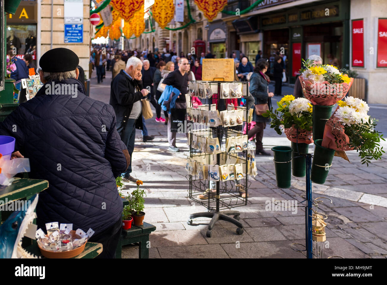 Valletta is well known for its iconic window boxes or Oriel windows ...