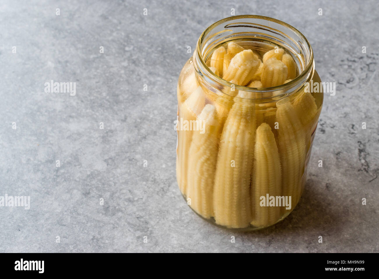 Pickled baby corn hi-res stock photography and images - Alamy