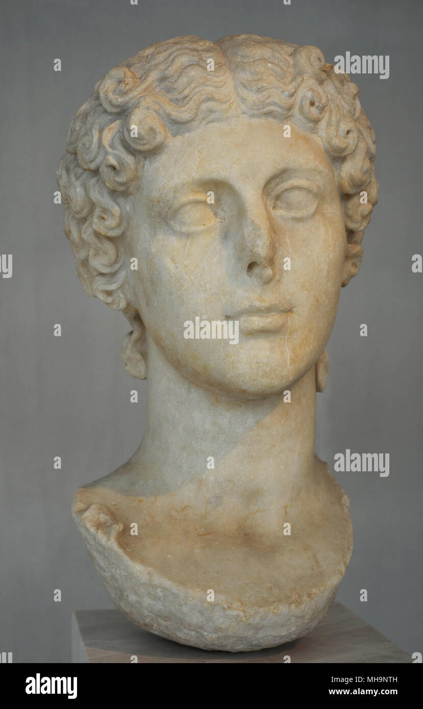 Agrippina the Younger (15 AD-59 AD). Roman empress. Julio Claudian ...