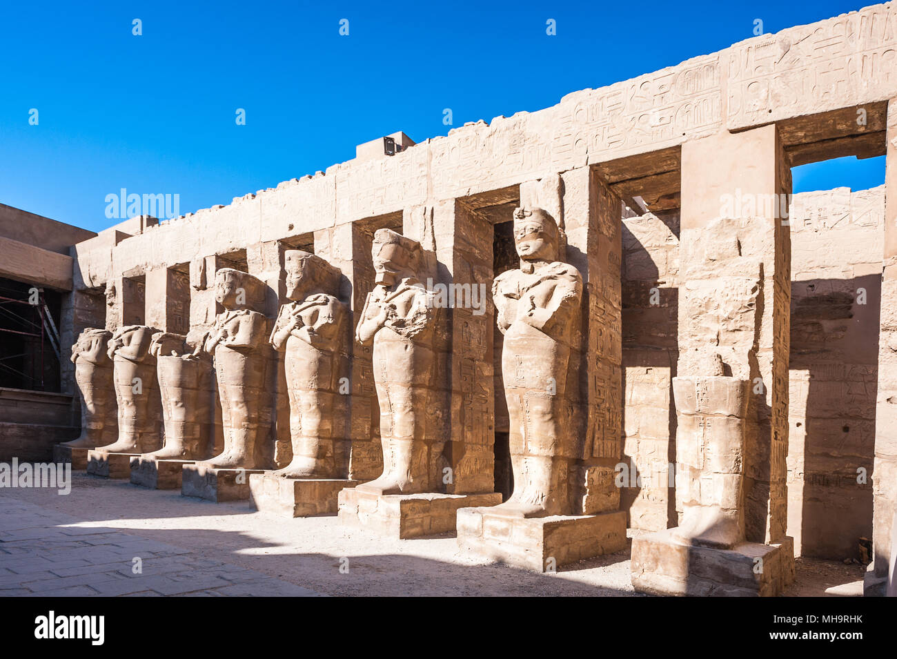 Karnak temple, Luxor, Egypt (Ancient Thebes with its Necropolis), the ...