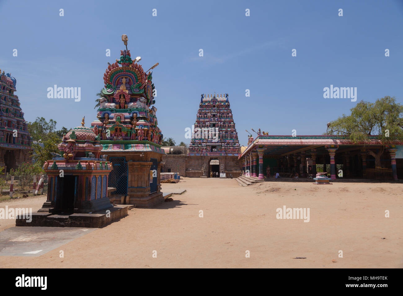 Asia, India, Tamil Nadu, Patteeswaram, Thenupuriswarar Temple Stock ...
