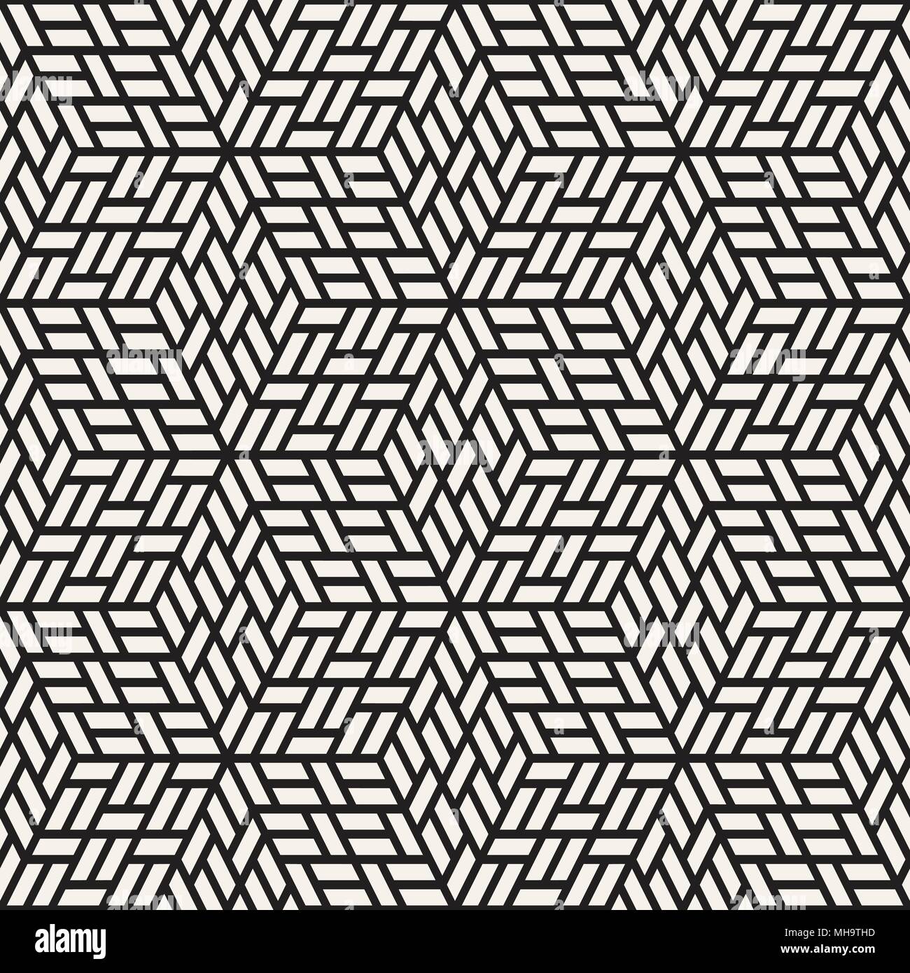 Vector Seamless Abstract Pattern Modern Stylish Lattice Texture Repeating Geometric Background