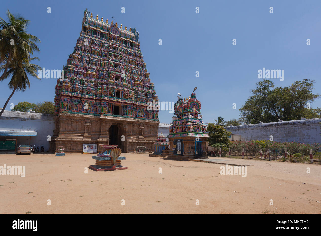 Asia, India, Tamil Nadu, Patteeswaram, Thenupuriswarar Temple Stock ...