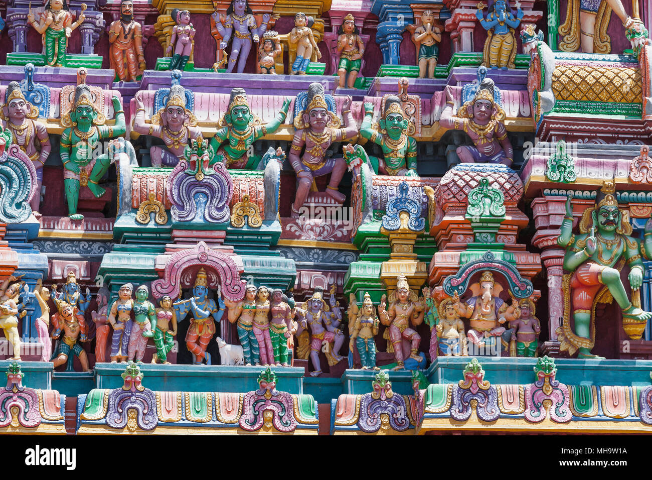 Asia, India, Tamil Nadu, Patteeswaram, Thenupuriswarar Temple Stock ...