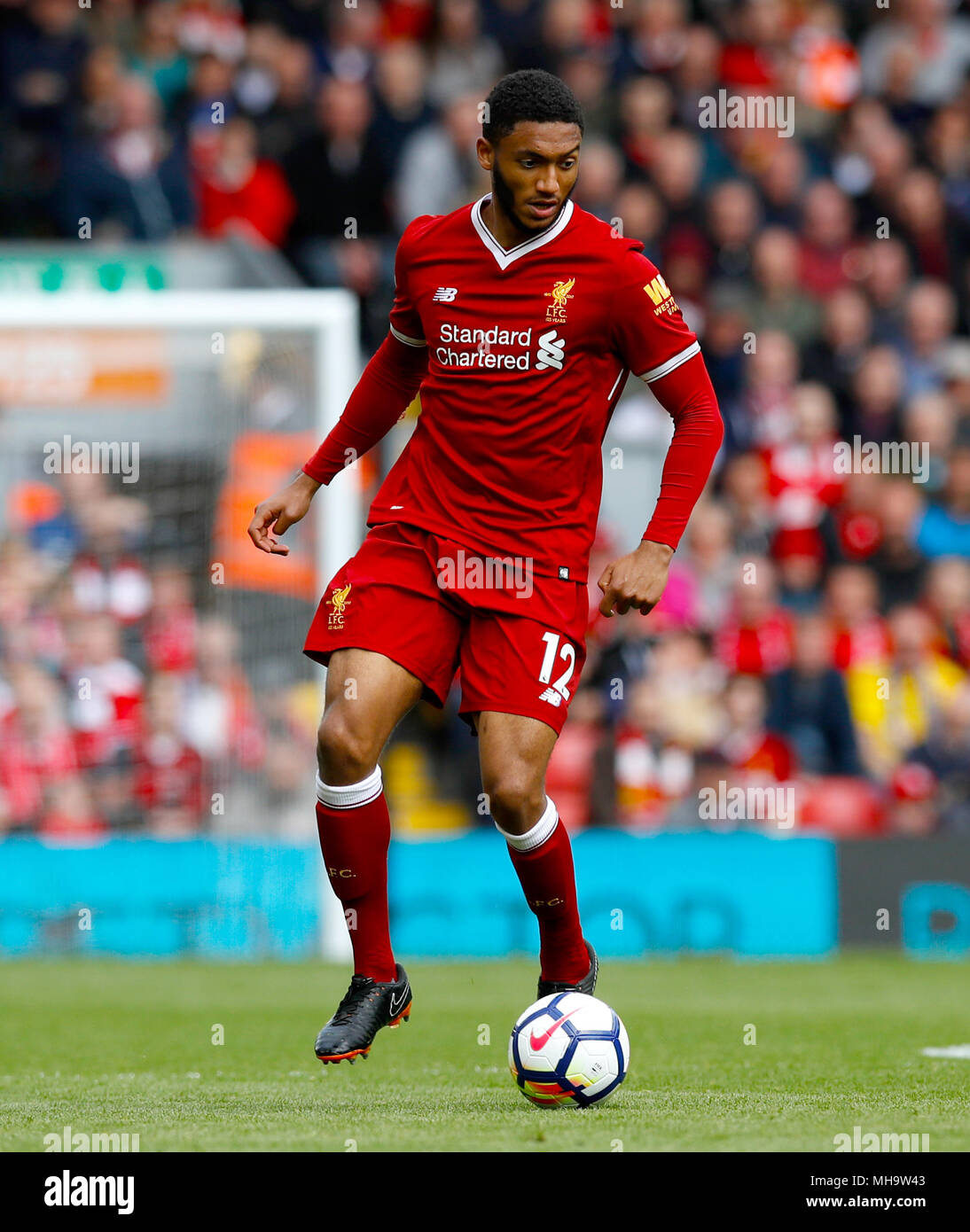 Liverpool's Joe Gomez Stock Photo - Alamy