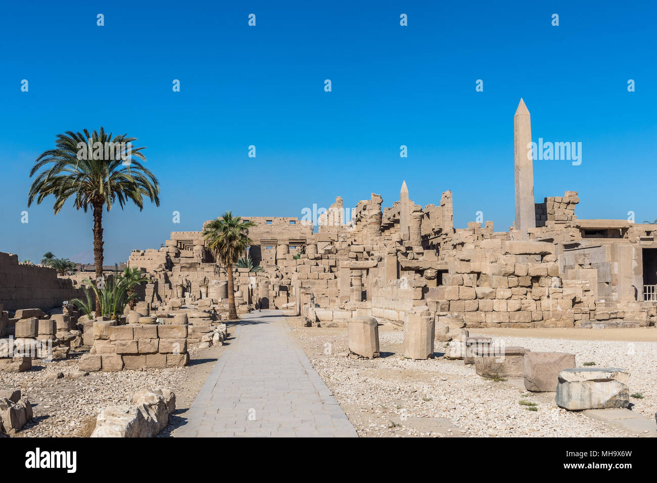 Karnak temple complex, Luxor, Egypt (Ancient Thebes with its Necropolis ...