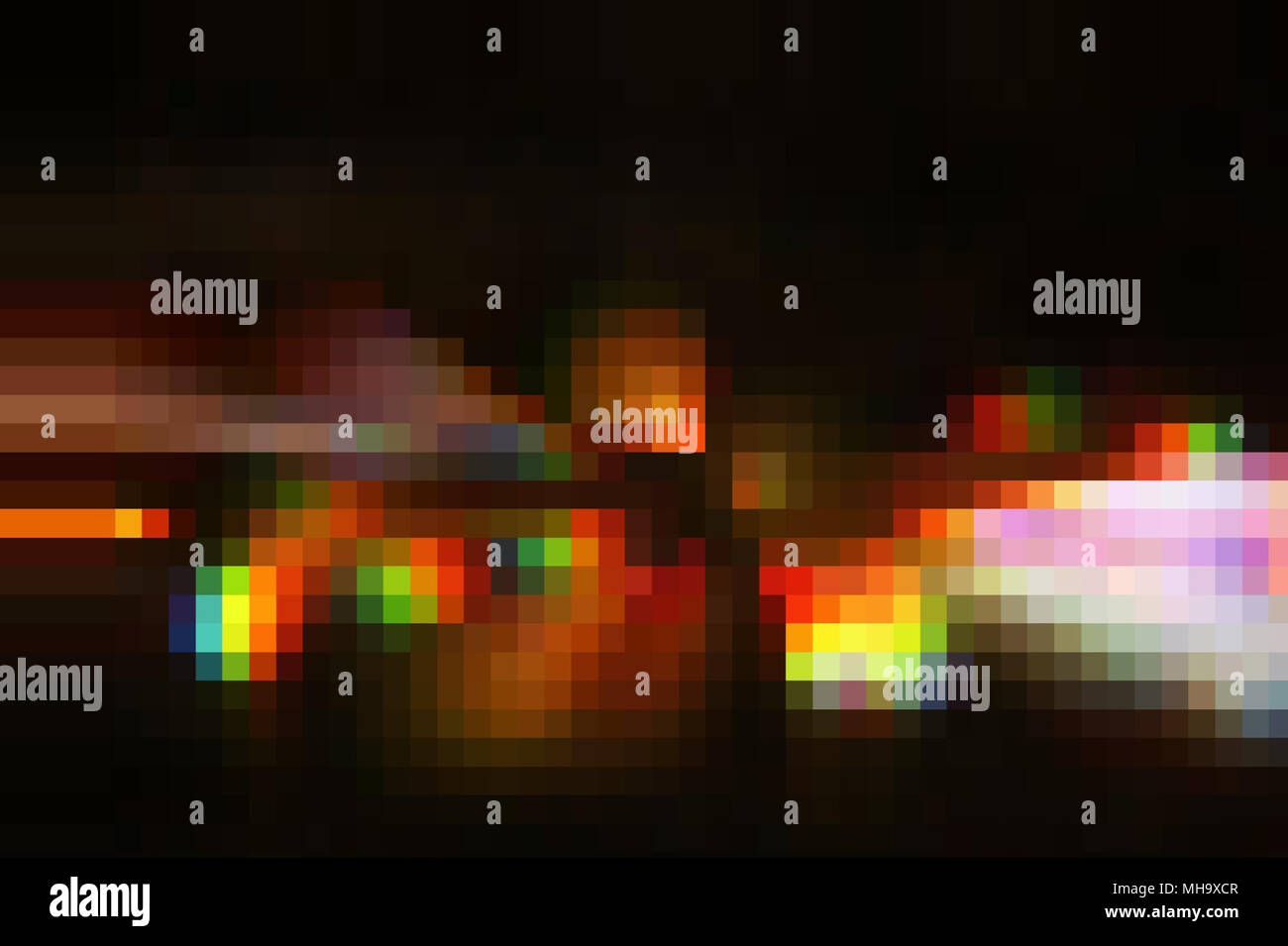 Test Screen Glitch Texture Stock Photo - Alamy