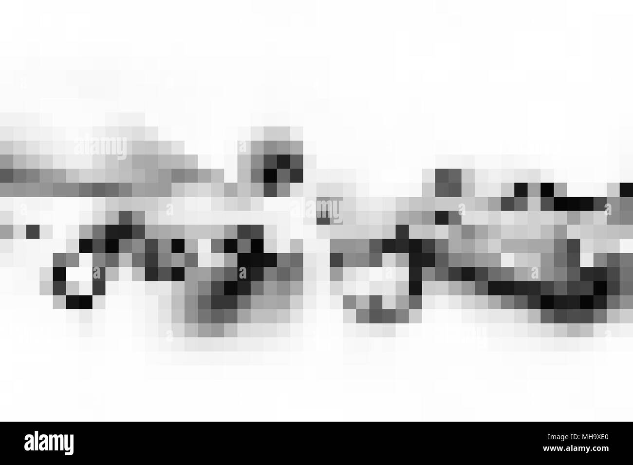 Tv signal test pattern Black and White Stock Photos & Images - Alamy