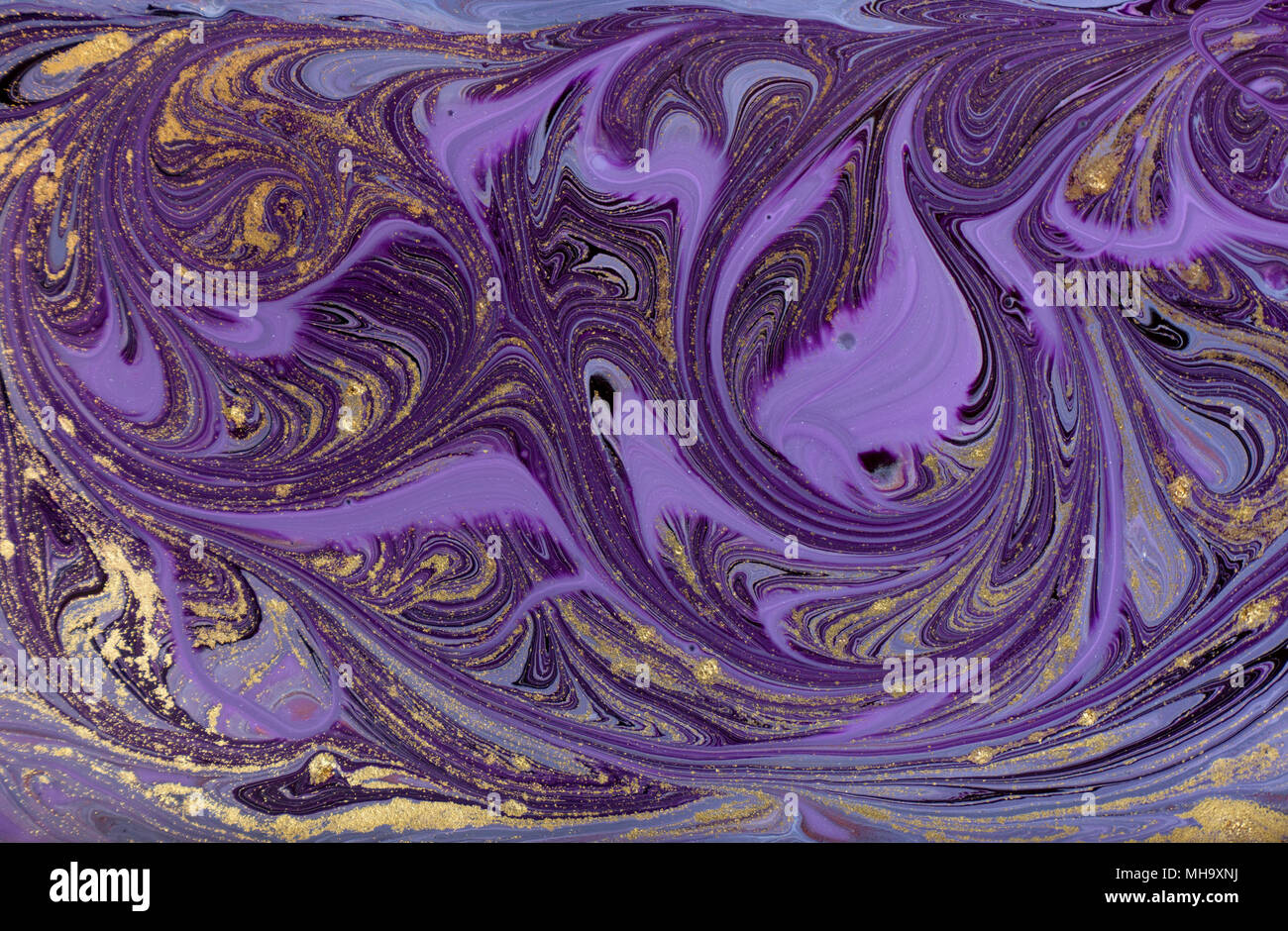 Marble abstract acrylic background. Violet marbling artwork texture ...