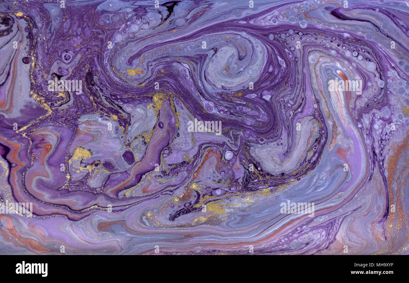 Marble abstract acrylic background. Violet marbling artwork texture ...