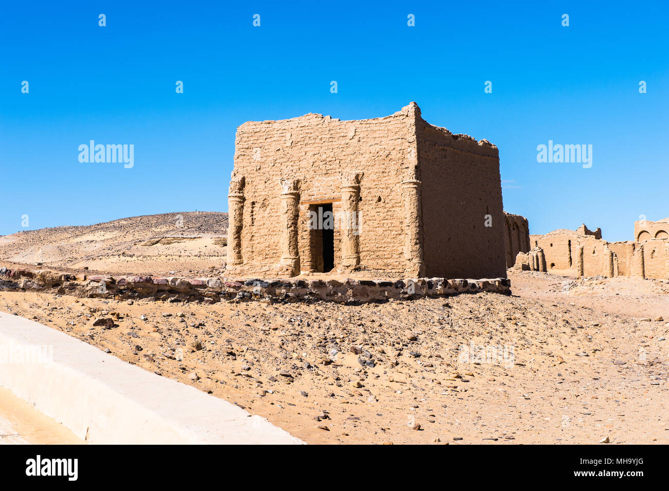 Al-Bagawat (El-Bagawat), an ancient Christian cemetery, one of the ...