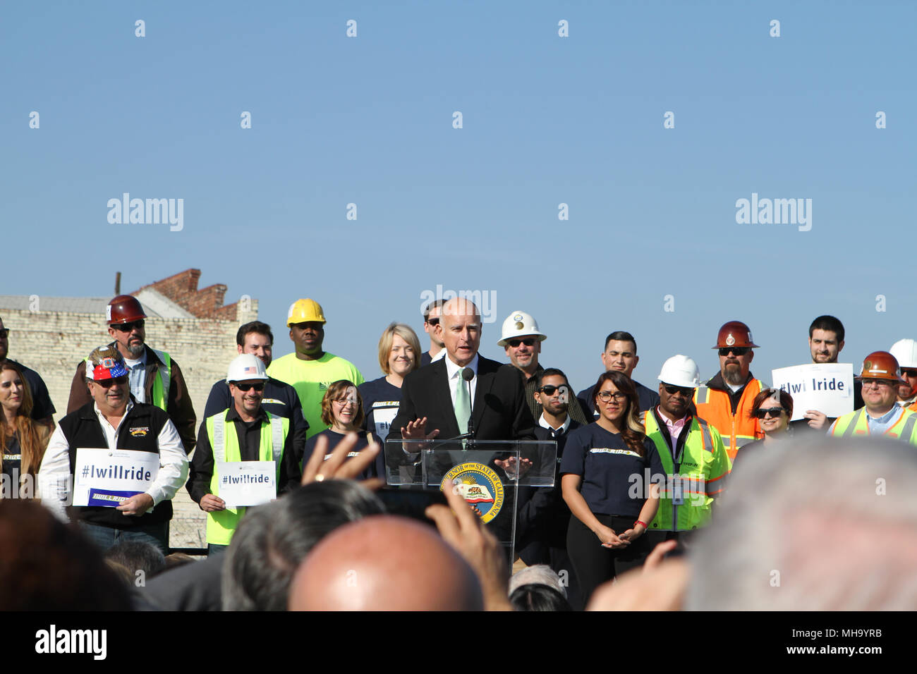 This groundbreaking project hi-res stock photography and images - Alamy