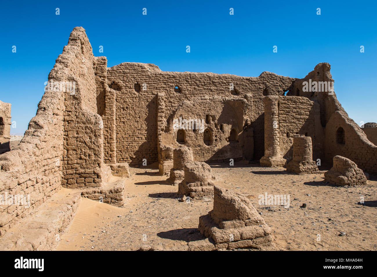 Tomb of the Al-Bagawat (El-Bagawat), an ancient Christian cemetery, one ...